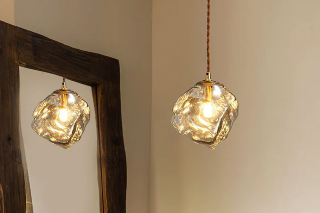 Elegant Glass Ice Cube Chandelier: A Stunning Lighting Fixture - Lore ...